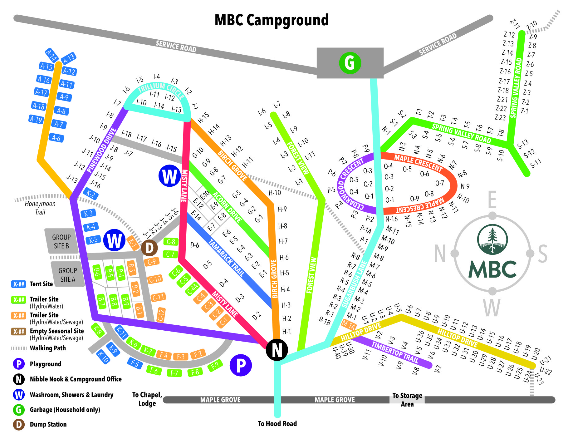 MBC Campground Interactive Map