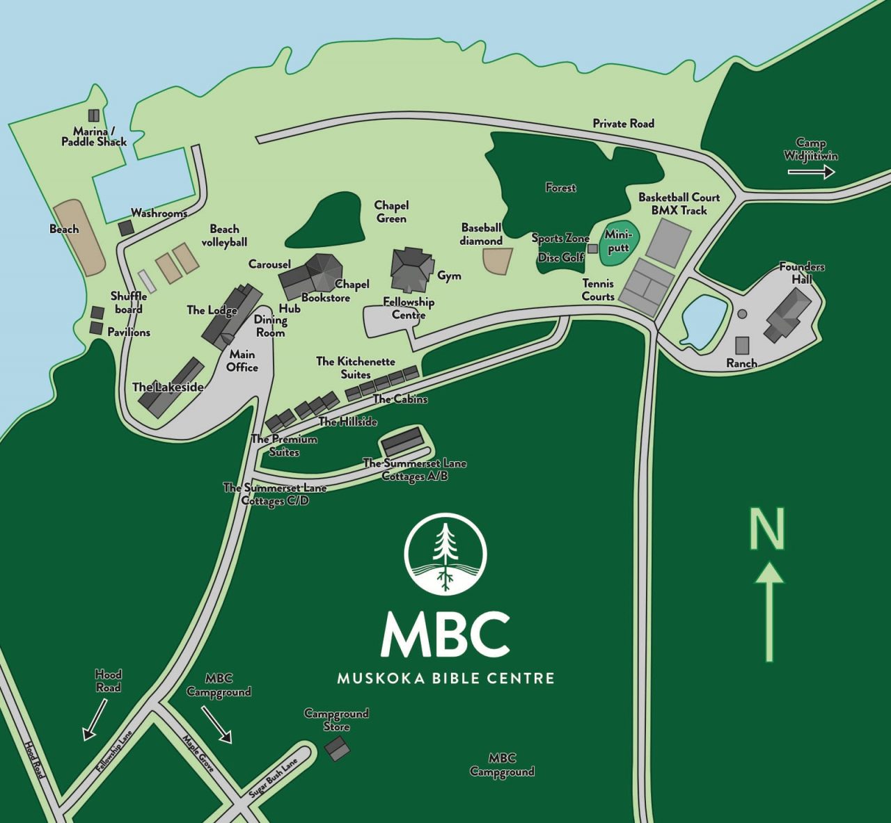 Maps | Muskoka Bible Centre
